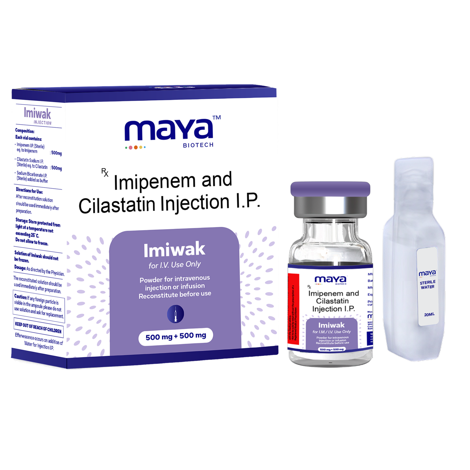 imipenem and cilastatin injection IP Manufacturers in India